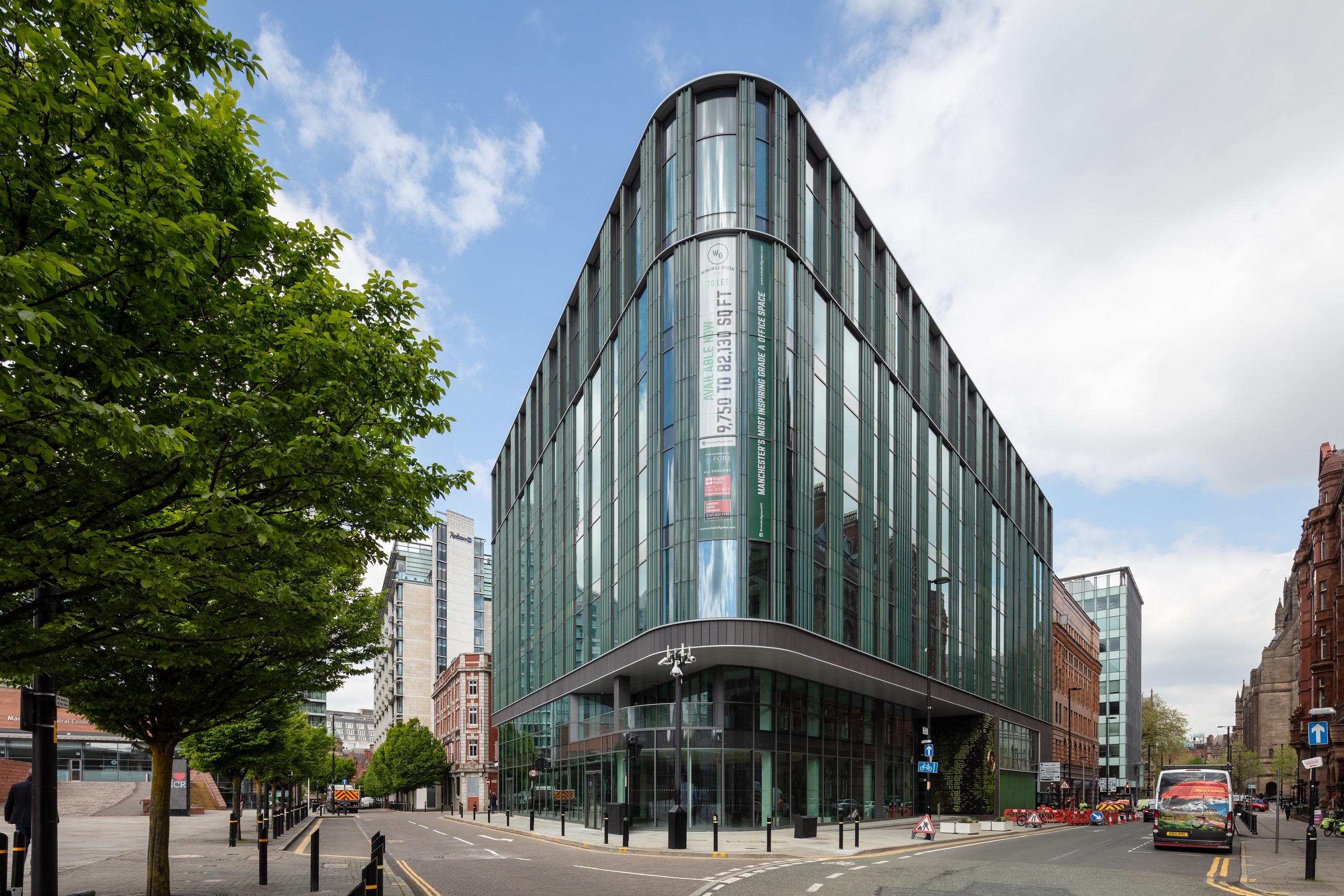 Manchester’s most sustainable building reaches… | Windmill Green